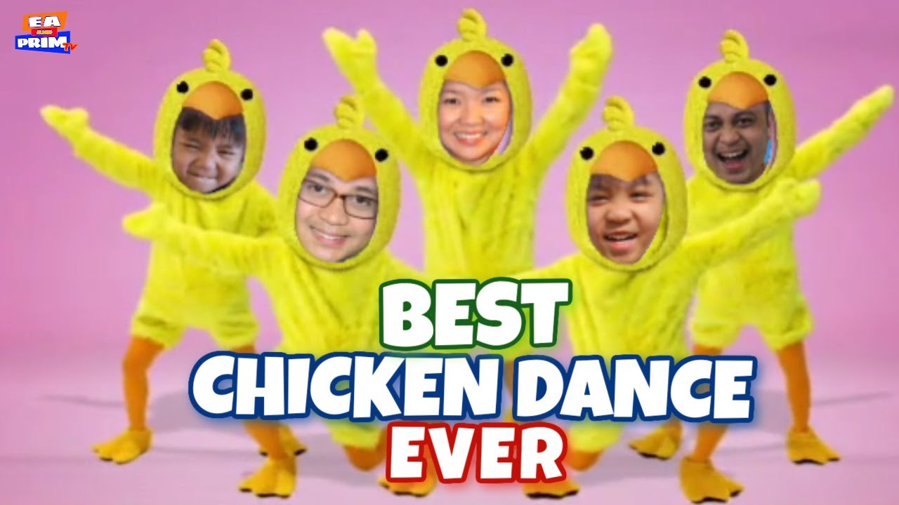 Best Chicken Dance EVER! | Filipino Canadian Kids | Jibjab | EA AND ...
