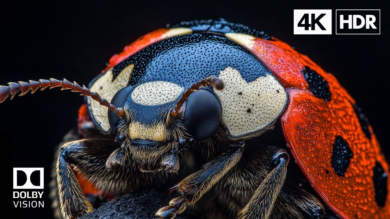 Tiny Creatures in 4K 60FPS HDR Dolby Vision Vibrant OLED Demo - YouTube