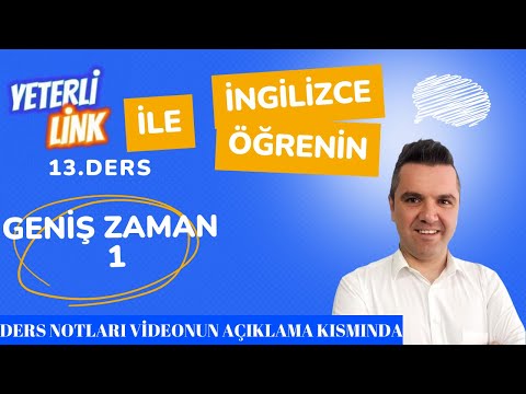 GENİŞ ZAMAN OLUMLU CÜMLE KURMA ( #simplepresent #simplepresenttense )