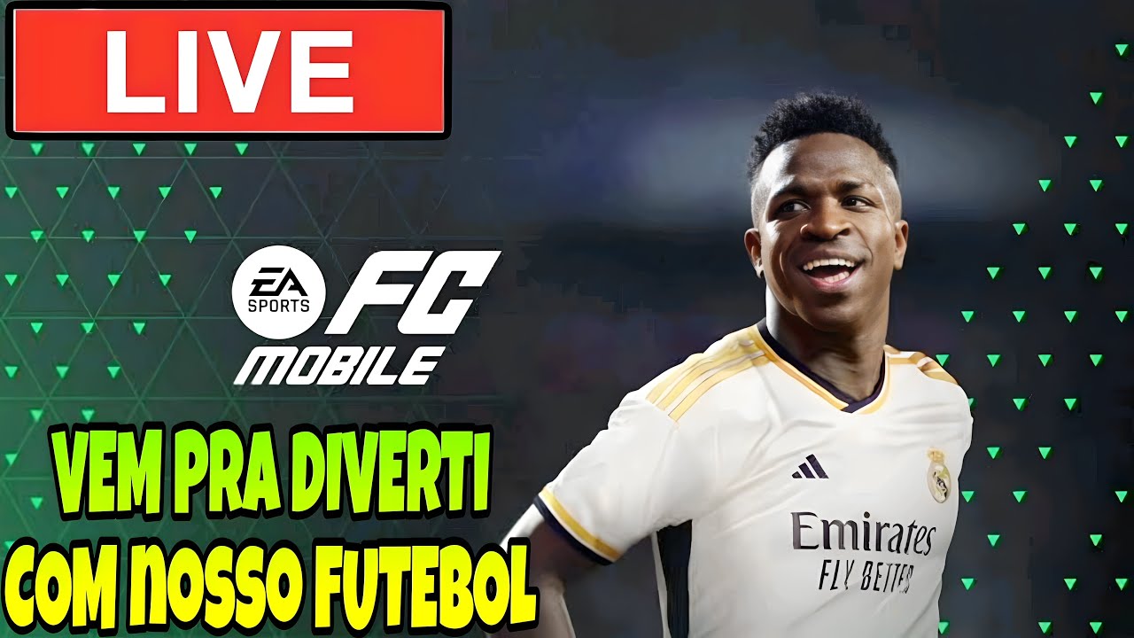 🔴AO VIVO🔴 EA SPORTS FC™ Mobile! VEM PRA LIVE PARA SE DIVERTIR COM NÓS ...