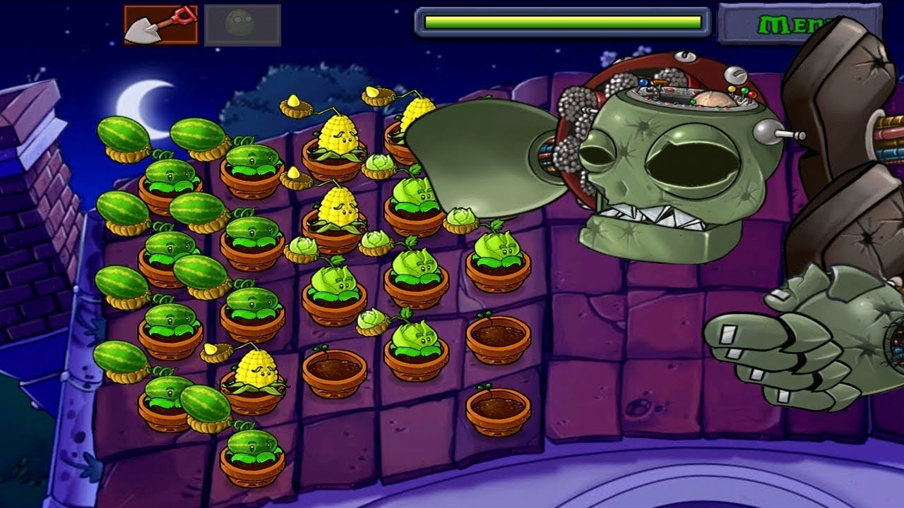 big watermelon vs zombies|plants vs zombies|level 1-10|@tepsen2949 ...