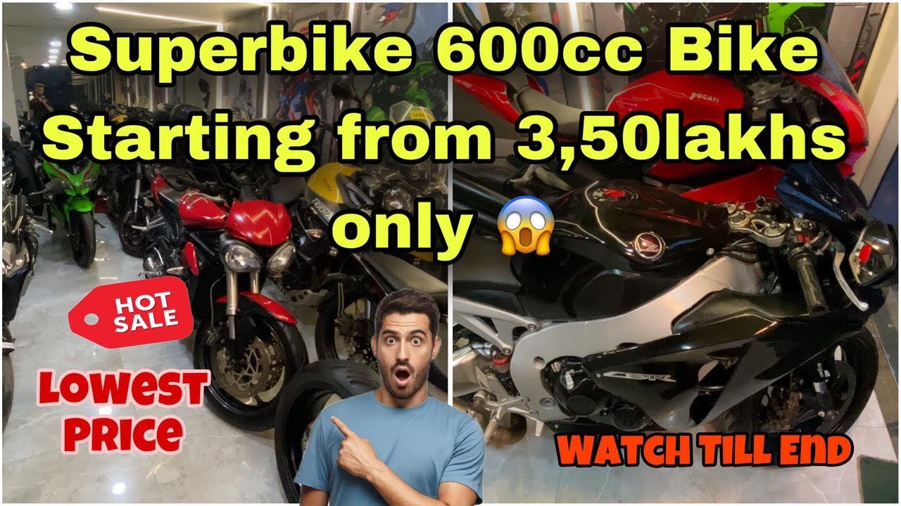 Used Superbike Collection🔥Starting From 2,99Lakhs😍Kawasaki bmw Suzuki ...