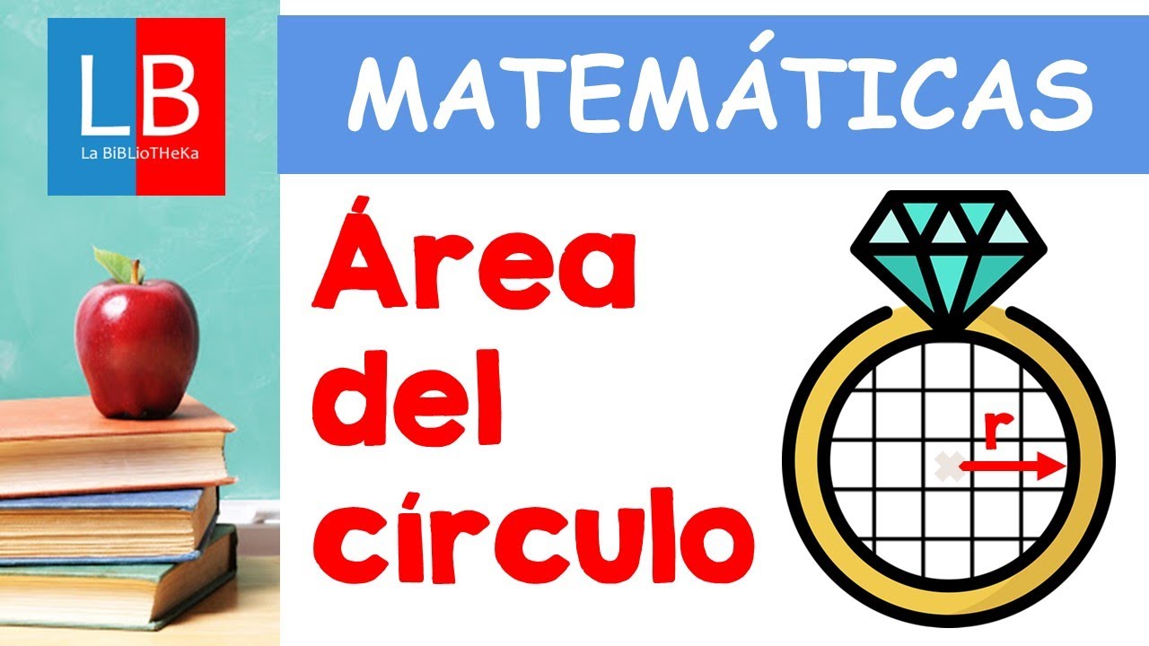 ÁREA del CÍRCULO para niños 👩‍🏫PRIMARIA - YouTube