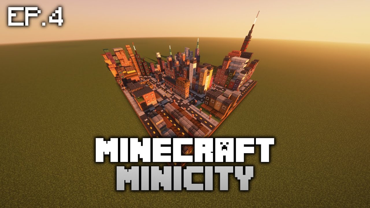 Building A Mini City In Minecraft || Ep. 4 - Residential Zone || Minecraft Timelapse - YouTube