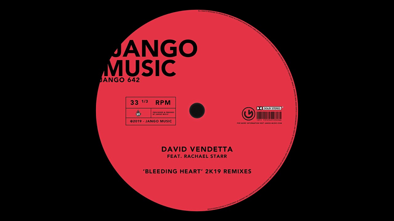 David Vendetta Feat Rachael Starr - Bleeding Heart (Gaty Lopez Remix) - YouTube