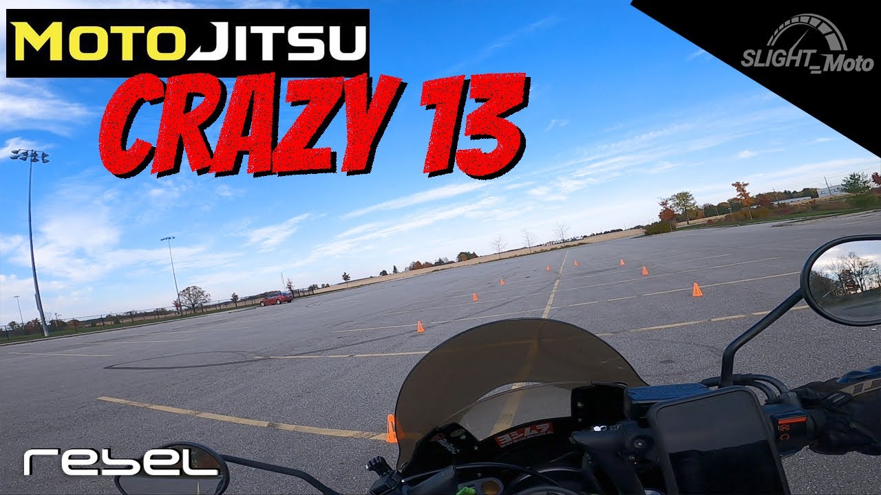 Motorcycle skills! Crazy 13 - MotoJitsu Master Riding Program - YouTube