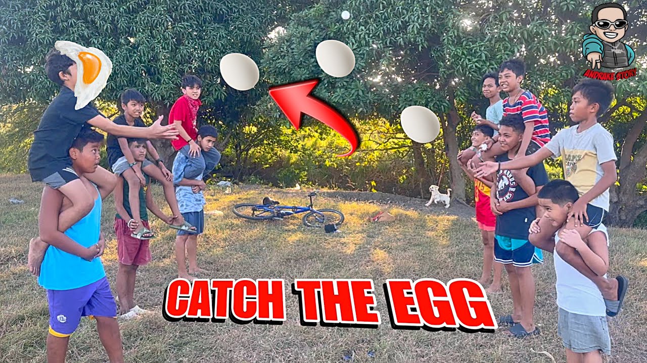 EXTREME CATCH THE EGG | ANDRAKE STORY - YouTube