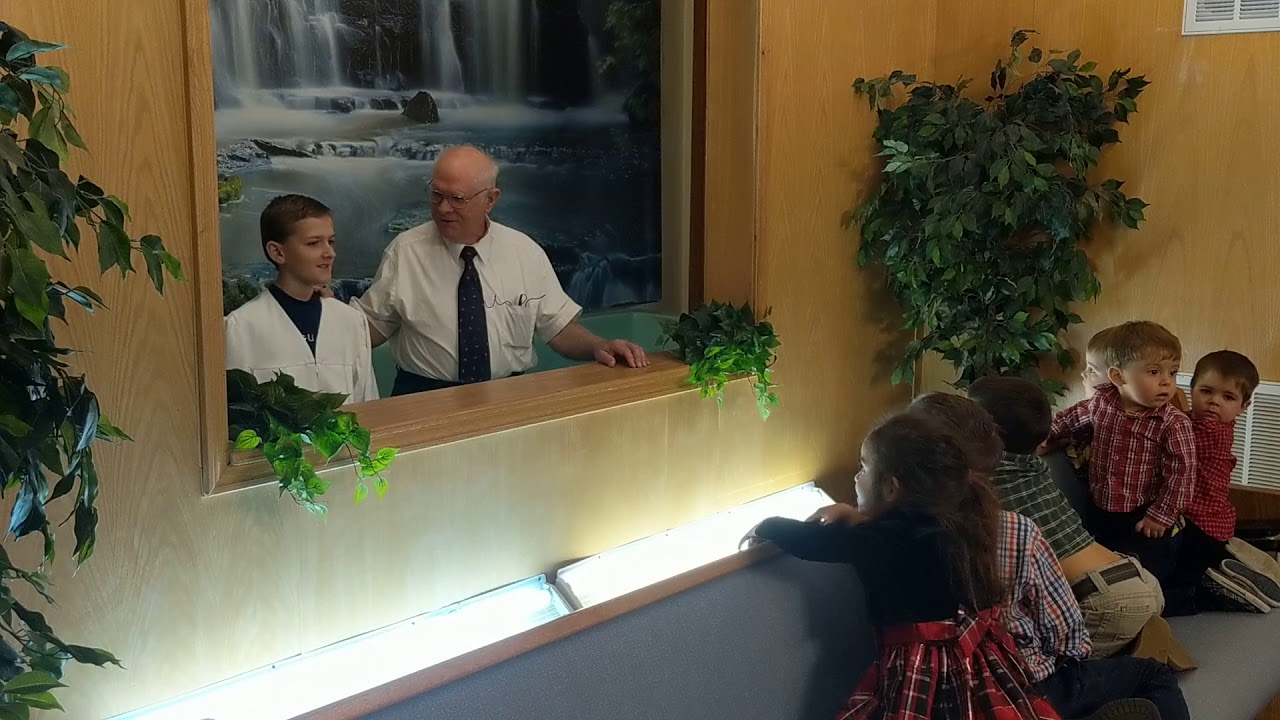 Ethan Doss Baptism - YouTube