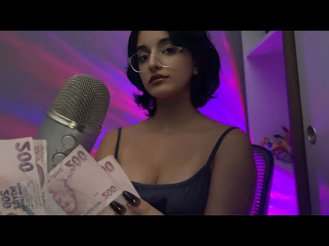 türkçe asmr - para sayma sesleri.