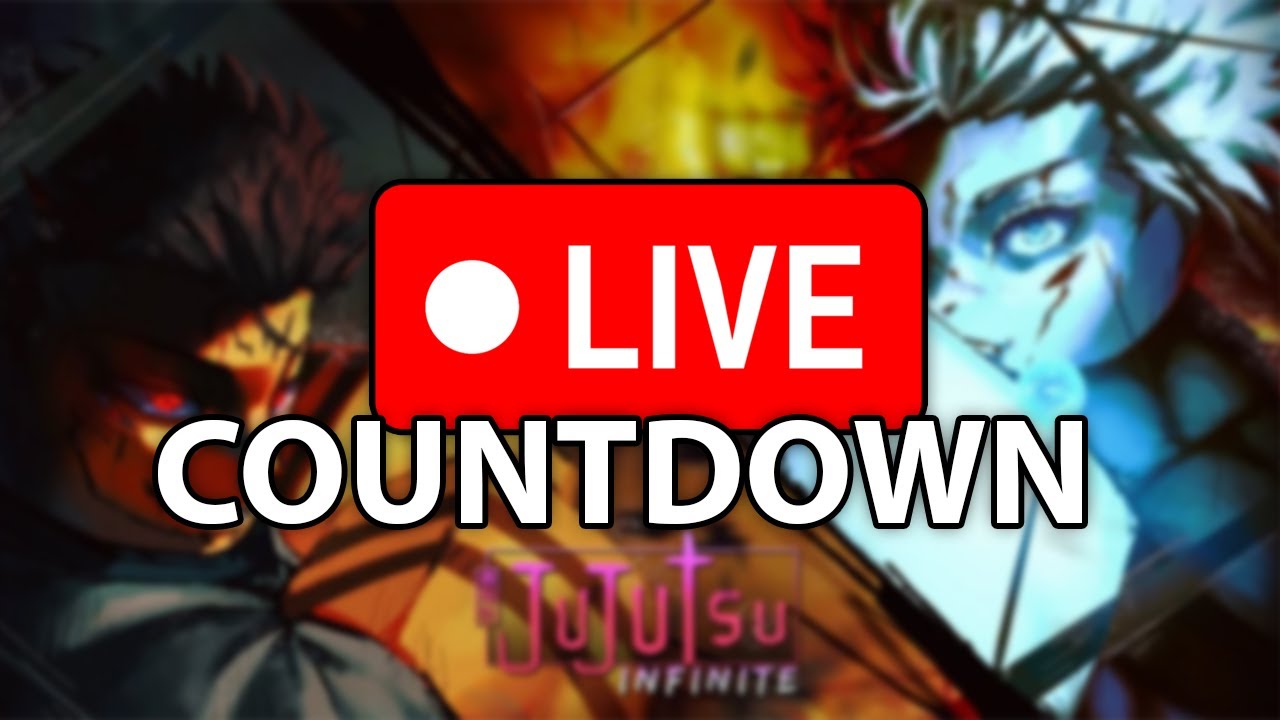🔴 [LIVE] Jujutsu Infinite RELEASE LIVE Countdown! - YouTube