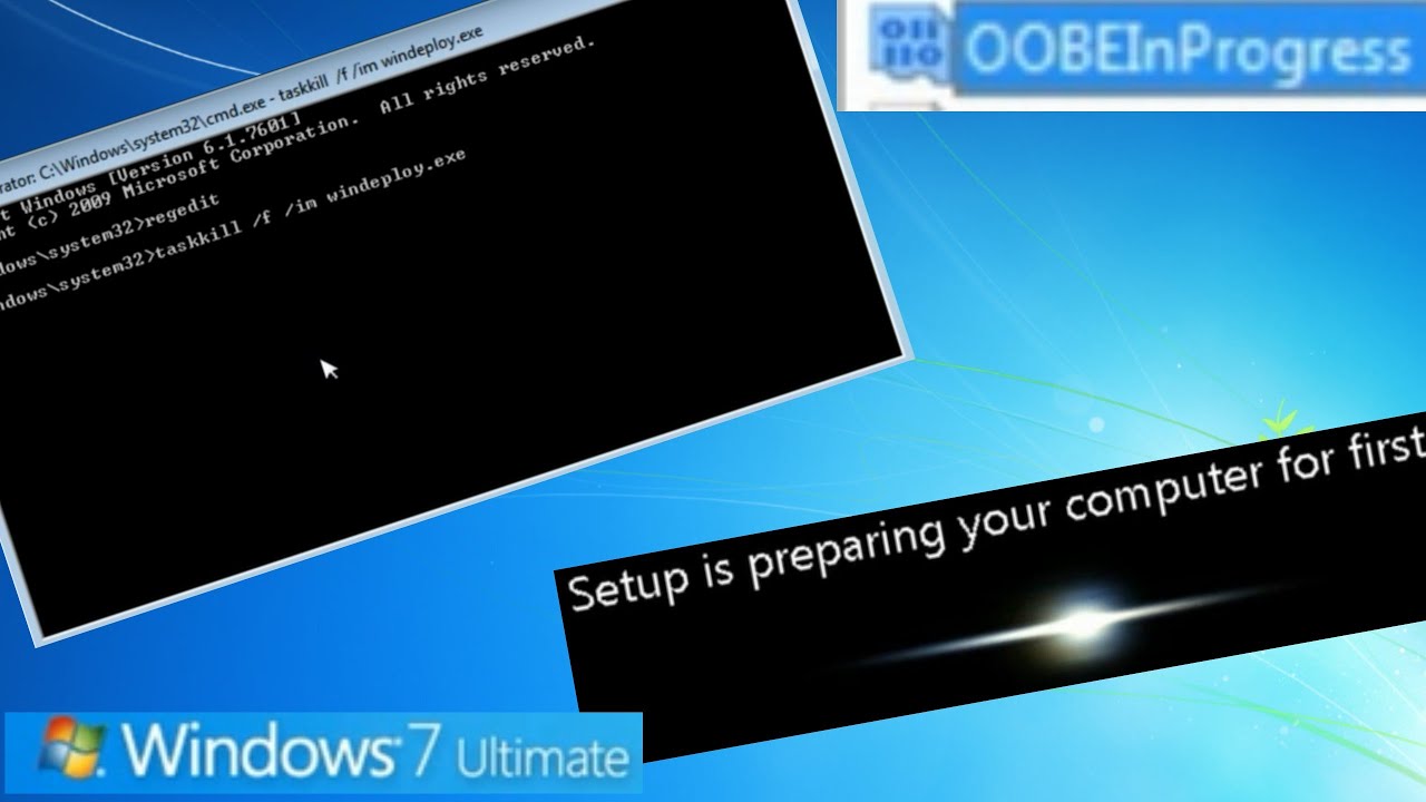 Skipping Windows 7's OOBE - YouTube