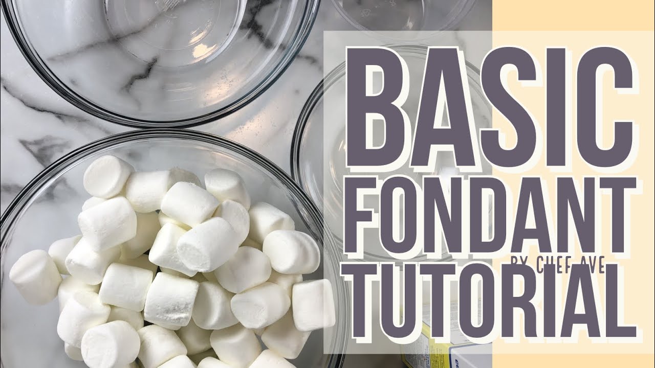 Basic Fondant Tutorial - Easy Fondant in Minutes - The Buttercream Diva ...