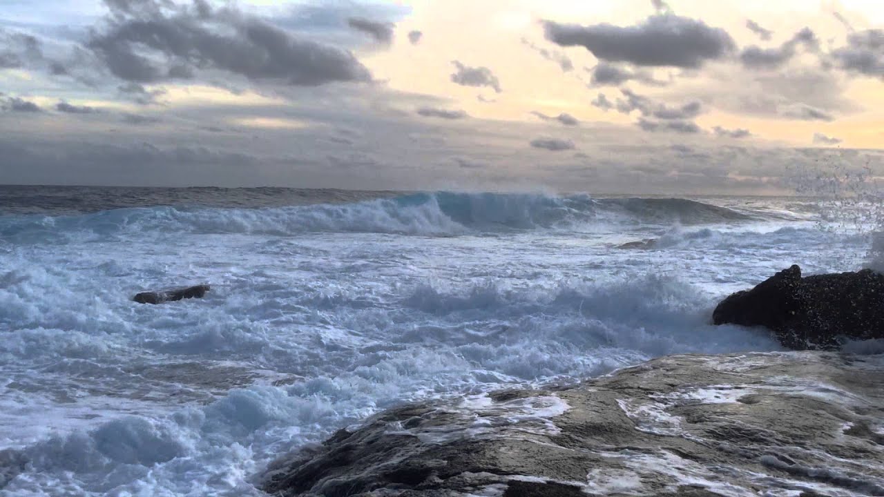 View near the Sliding Rocks at Taputimu. Pastors Bob and Kolopa's place ...