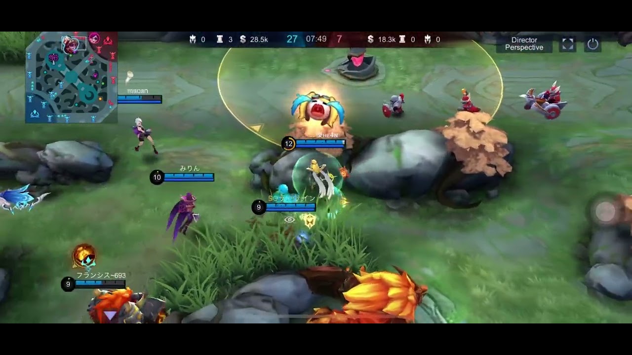 Run! Nana run😆 #mobilelegends #funnygameplay #lancelot - YouTube