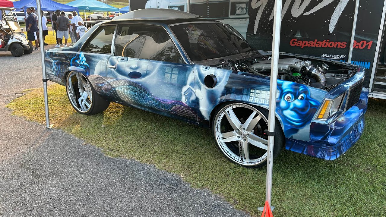 2nd Annual Port City Shootout Classic Car Show & Big Rim Racing 🫡 - YouTube