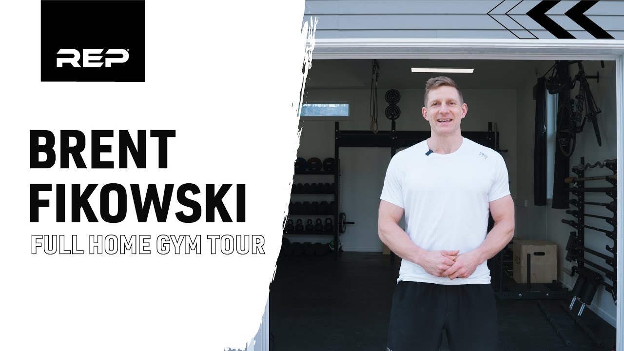 CrossFit Athlete, Brent Fikowski's Dream Home Gym Tour built by REP ...
