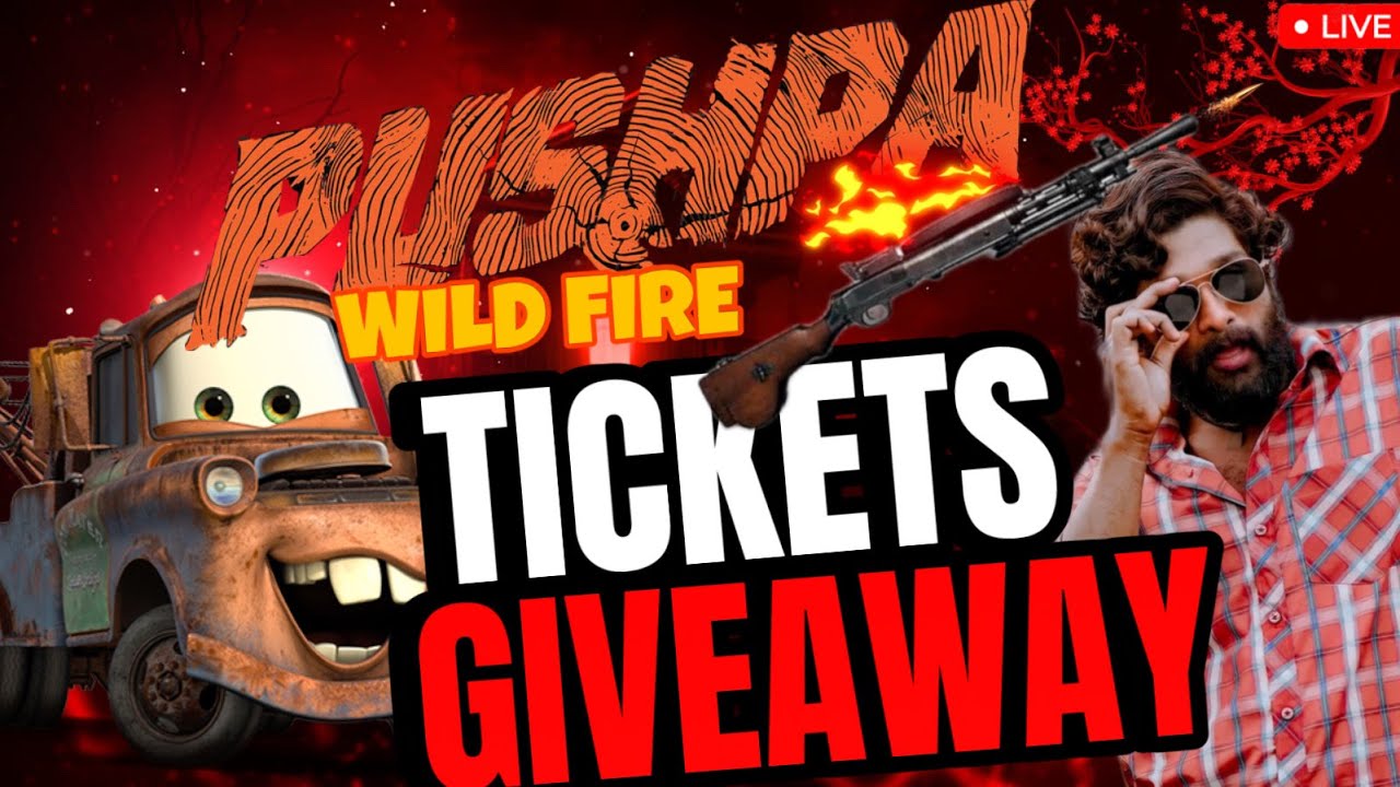 Pushpa-2 🔥🔥tickets giveaway 1v2 KOTTU tickets pattu-NTL GAMING#freefire ...
