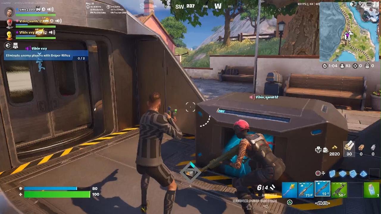 Train loot only battle royale(won the game!) - YouTube