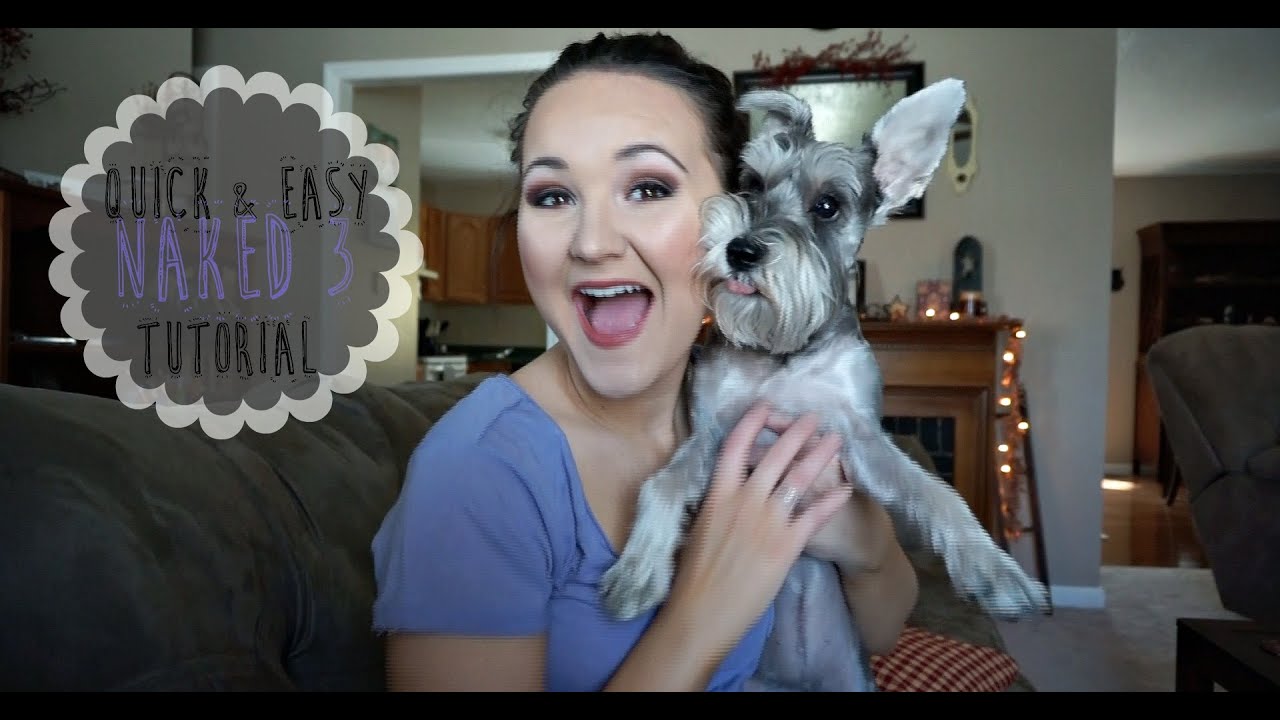 QUICK & EASY NAKED 3 TUTORIAL♡ - YouTube