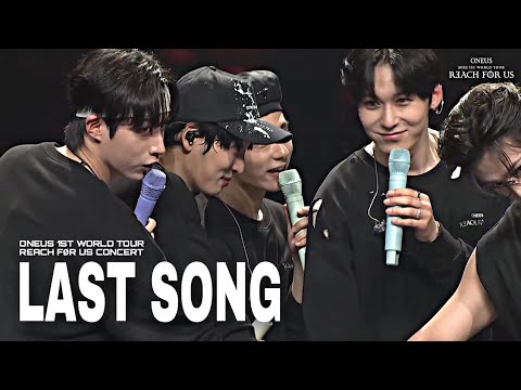 ONEUS - LAST SONG PERFORMANCE [ONEUS 1ST WORLD TOUR 'REACH FØR US ...