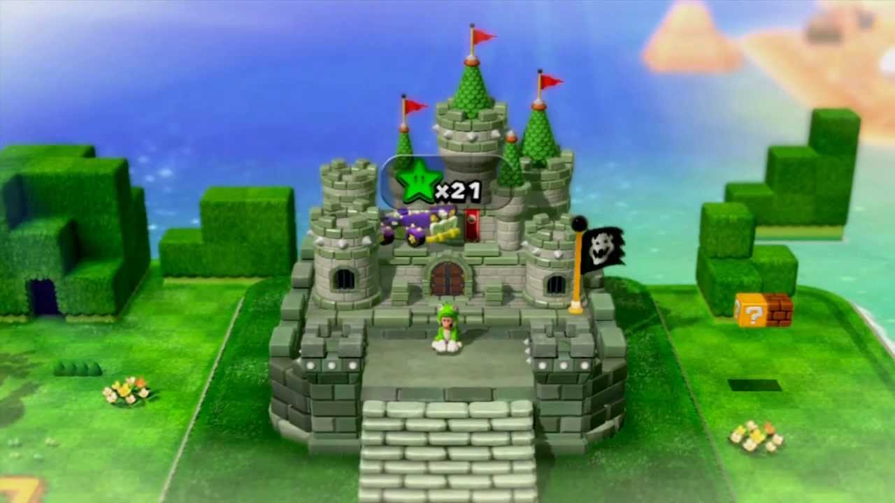 [1] Super Mario 3D World: Opening and World 1 - YouTube