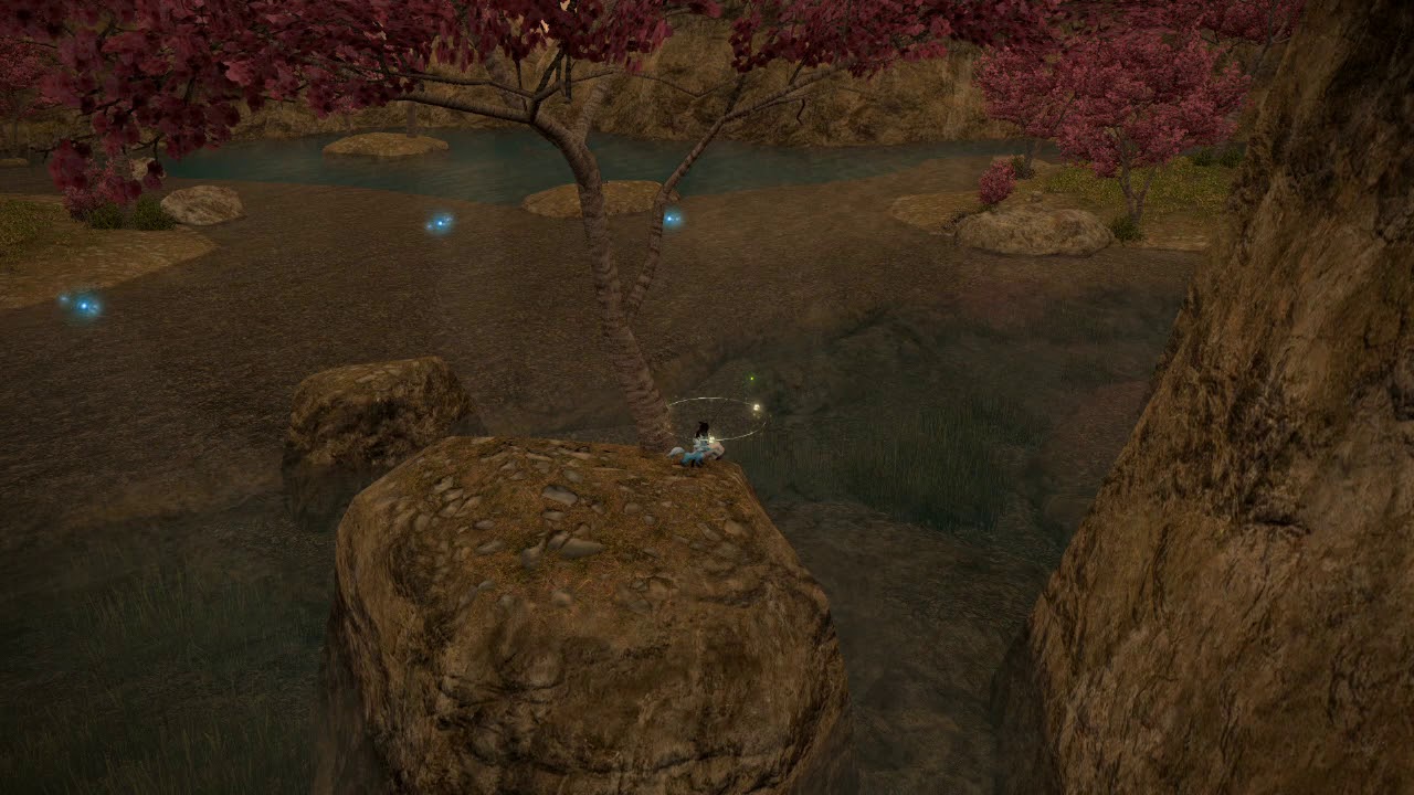 FFXIV Fishing Atmosphere - Plum Spring - Yanxia - YouTube