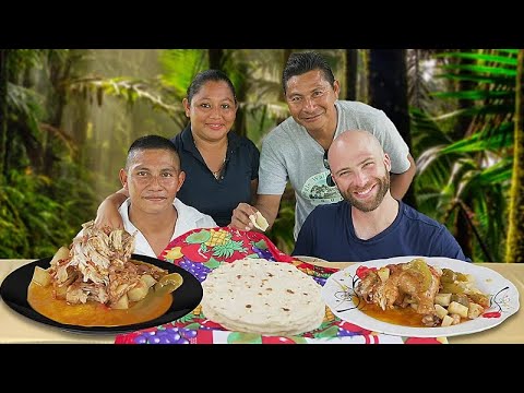 Mayan Belizean Chicken BBQ in San Ignacio, Belize! - YouTube