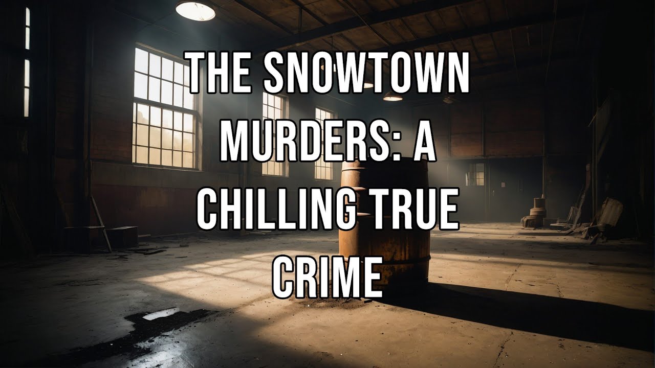 The Snowtown Murders: A Chilling True Crime#story - YouTube