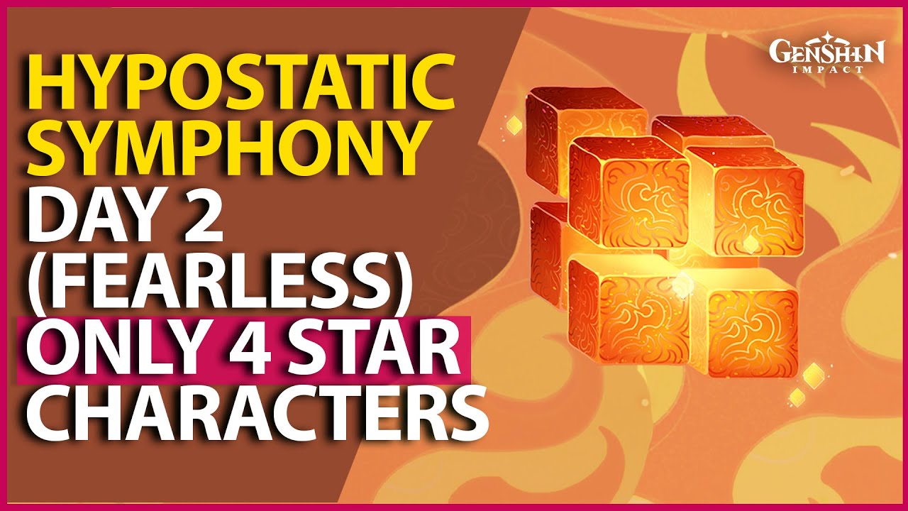 Pyro Hypostasis Day 2 Guide Fearless Difficulty ONLY 4 STAR F2P ...