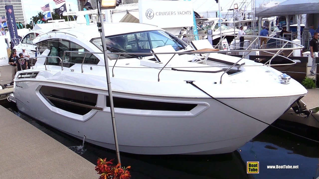 2019 Cruisers Yachts 42 Cantius - Deck and Interior Walkaround - 2018 ...