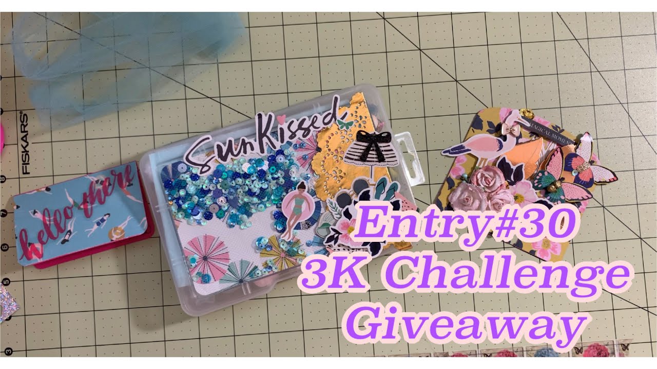 Entry #30 3K Challenge Giveaway - YouTube