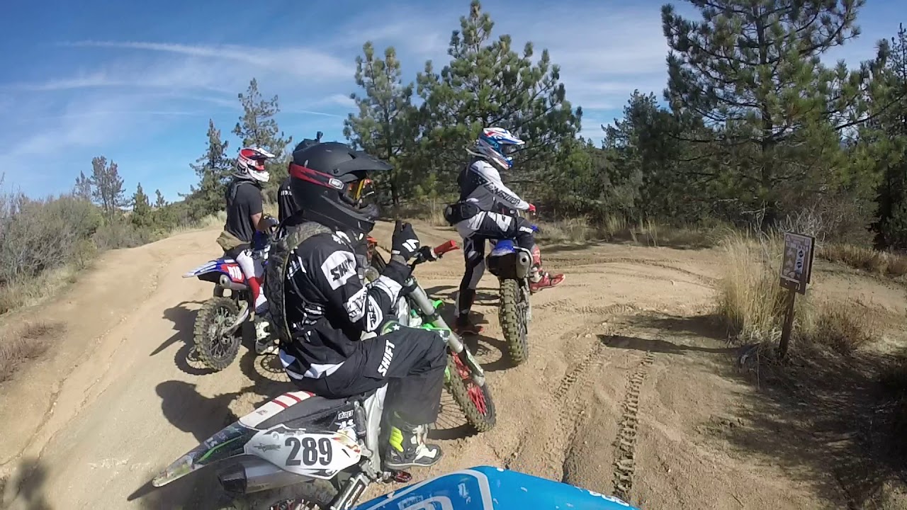 Silverwood "most difficult" riding trails - YouTube