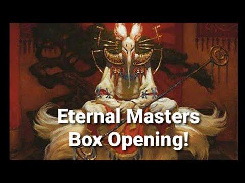 MTG Eternal Masters Booster Box Opening: Tutoring the Tutors - YouTube