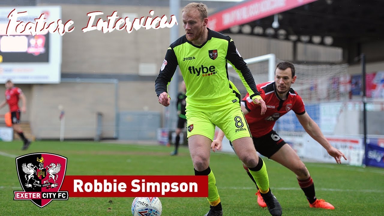 FEATURE: Robbie Simpson on returning from Injury | Exeter City Football ...
