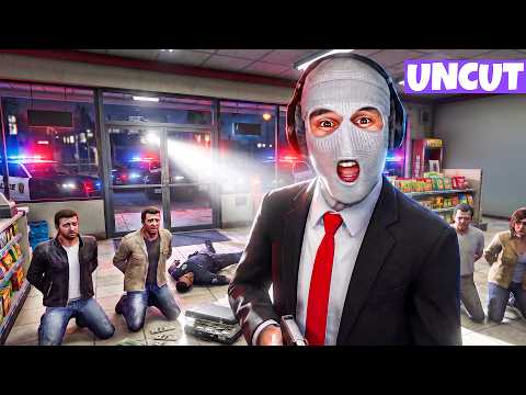 DER LEGENDÄRSTE UND CHAOTISCHSTE GTA RP RAUB JEMALS! (UNCUT)