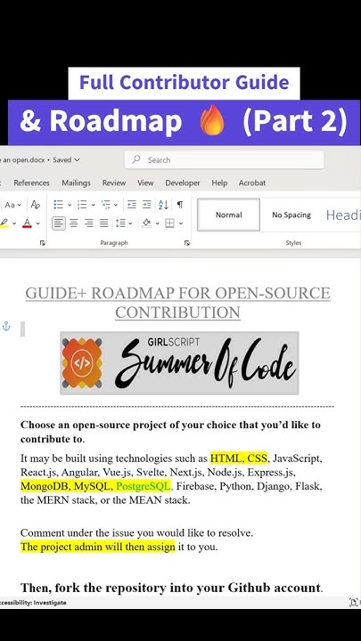 GSSoC 2025 Roadmap + Guide 🔥 Fork, Clone, Push & Raise PR | Biggest open-source contribution ...