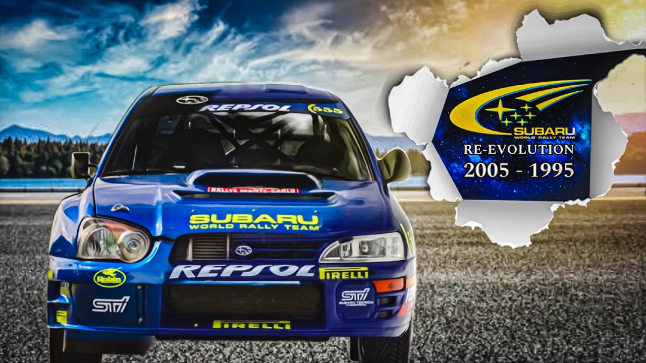 Subaru Rally RE-EVOLUTION 2005 - 1995 - YouTube
