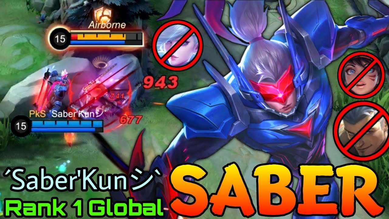 One Slash Ultimate Saber 6,100+ Matches - Top 1 Global Saber by ´Saber ...