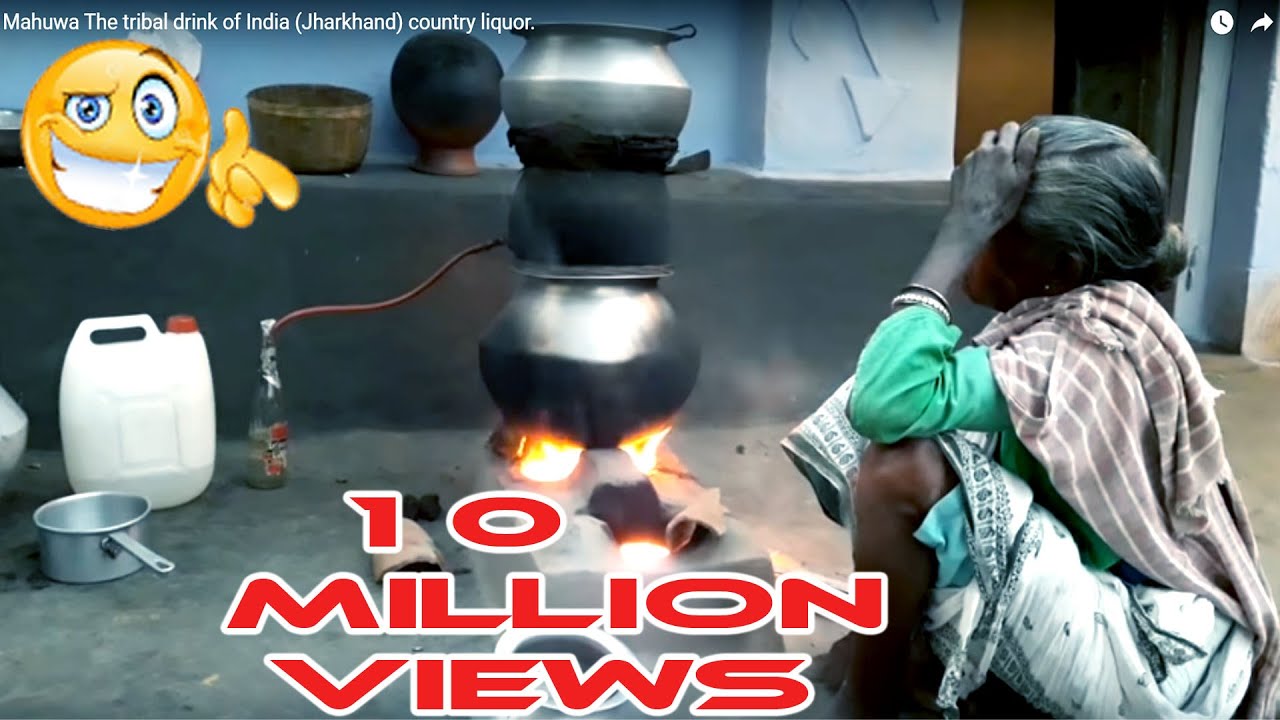 Mahuwa The tribal drink of India (Jharkhand) country liquor. - YouTube