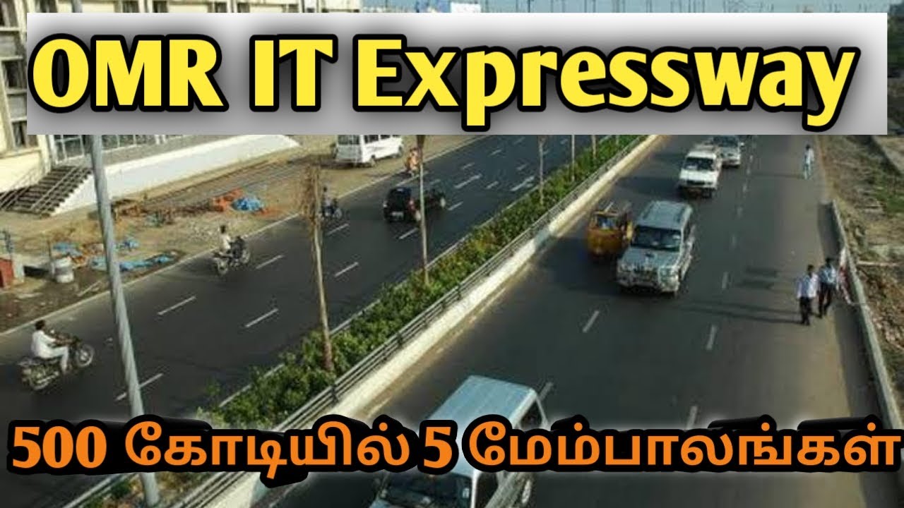 #Chennai_OMR Road flyovers & Road Widening work | Rs. 850 Cr| # ...