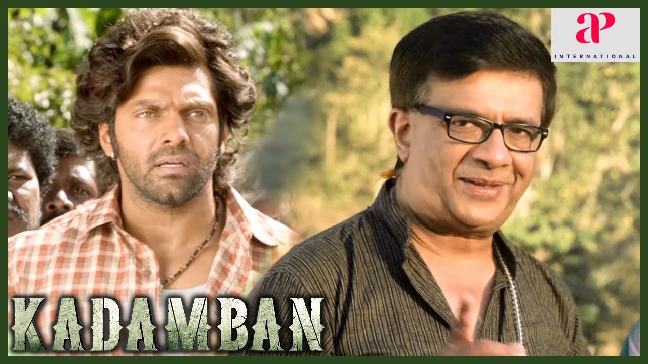 Hit Tamil Movies | Kadamban Movie | Villagers refuse to vacate | Arya ...