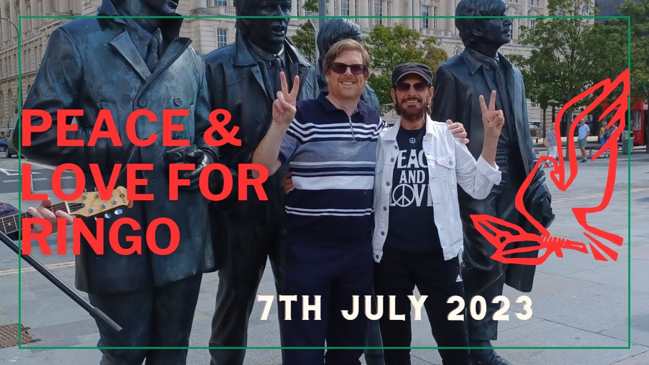 Ringo Starr Peace and Love Birthday Event Liverpool - 7th July 2023 ...