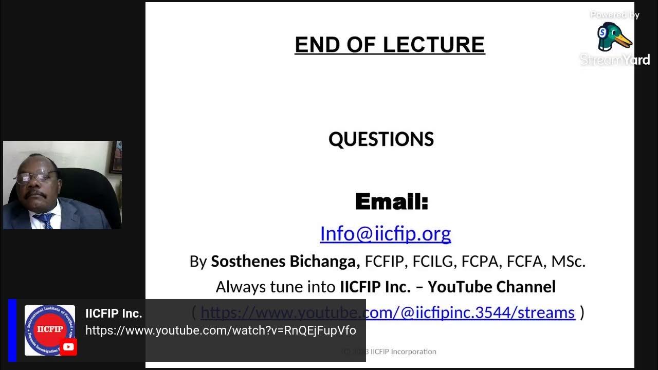 1). Standards of Forensic Report Writing 2). Features of a Good ...