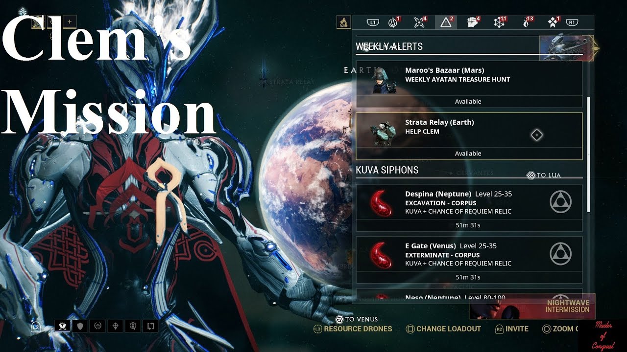 Warframe (PS4) - Clem's Weekly Mission - YouTube
