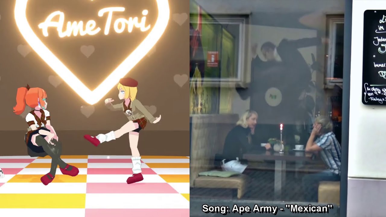 Has Amelia danced at a disco? / Ame's punk dance - YouTube