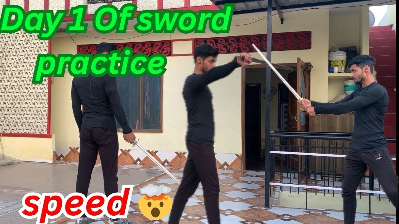 Day 1 of Sword movements practice….join me in my journey of super ...