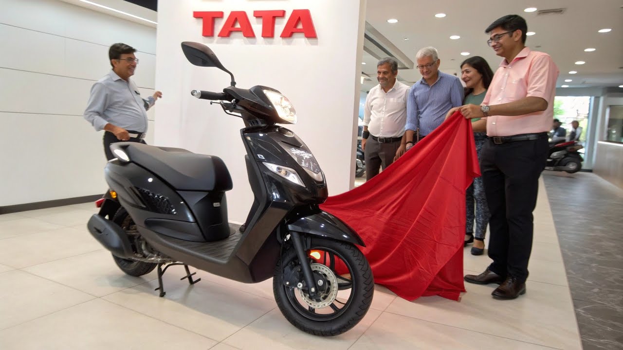 New 2025 Tata Electric Scooter – 400 KM Range finally launched!!! Game ...
