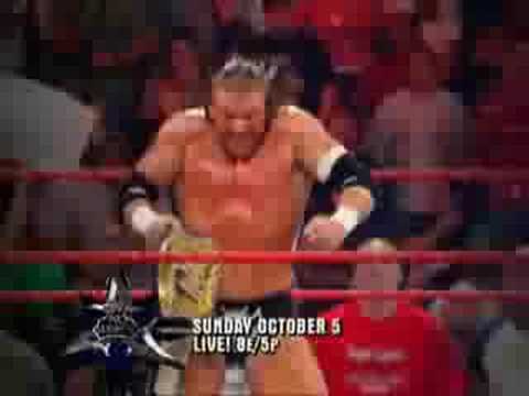 WWE No Mercy Triple H vs Jeff Hardy Promo - YouTube