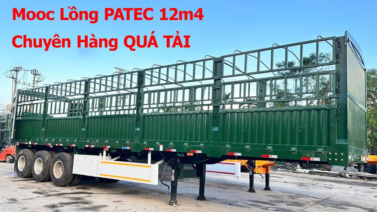 Mooc Lồng 12m4 Tải Cao Chạy Lốp Có Săm 1200R20 | Tổng Kho Mooc PATEC ...