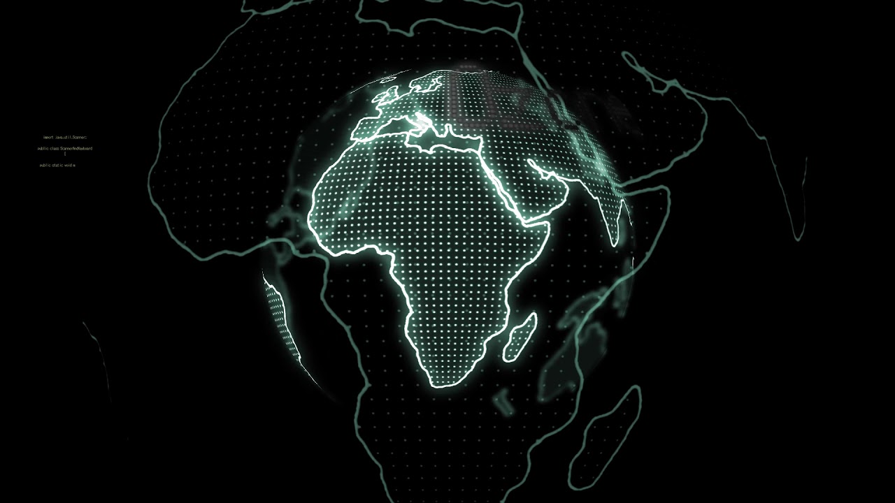 After Effects Spinning Digital globe - YouTube